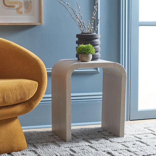Ebern Designs Rintaro Curved Accent Table & Reviews | Wayfair.co.uk